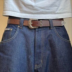 Accessories | Vintagestyle American Western Boho Brown Belt | Poshmark